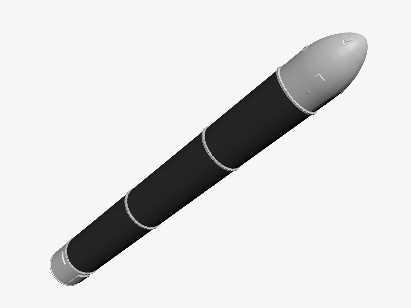 3D Russian RS-28 Sarmat Missile Model - TurboSquid 2073428