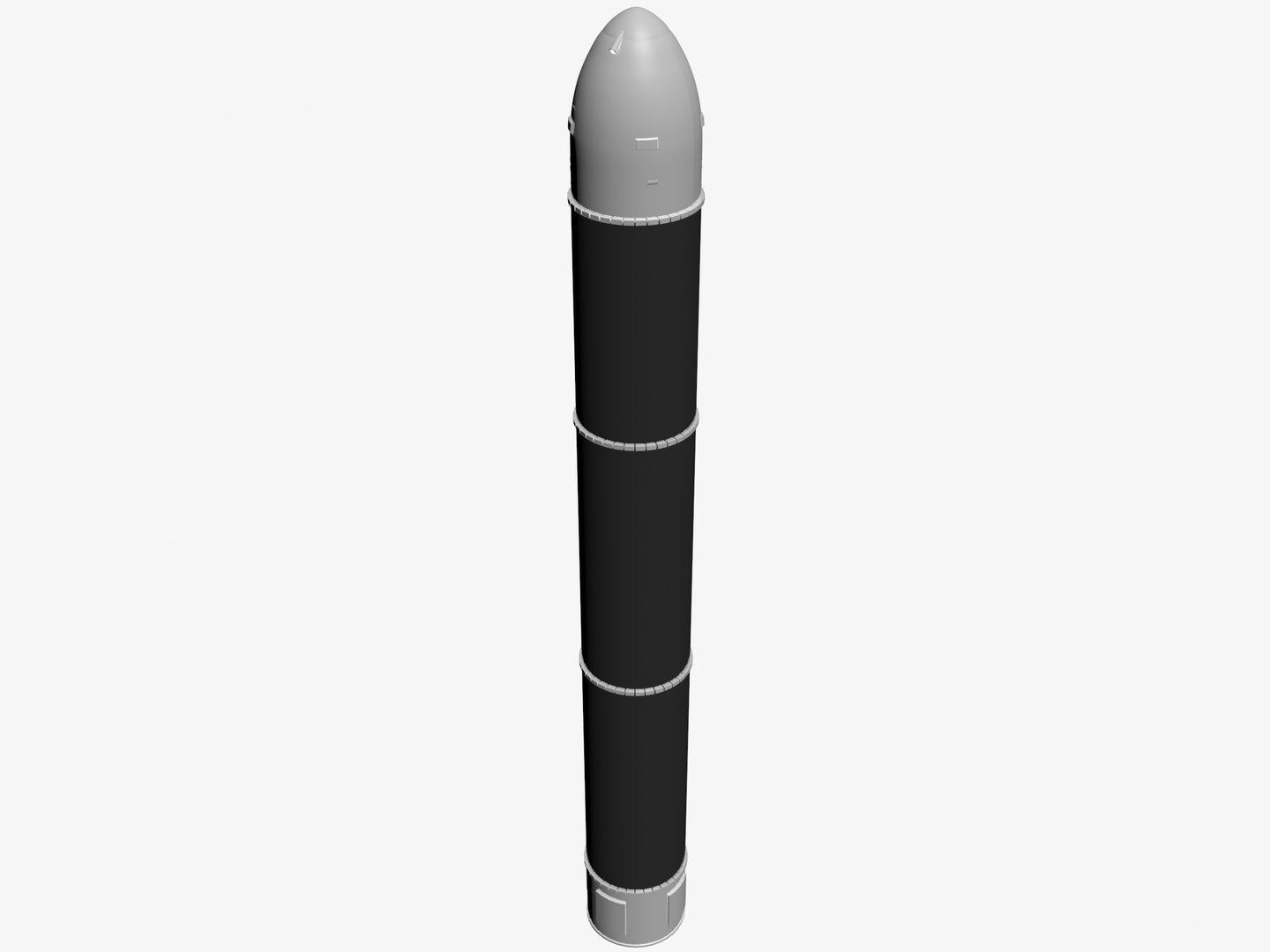 3D Russian RS-28 Sarmat Missile Model - TurboSquid 2073428
