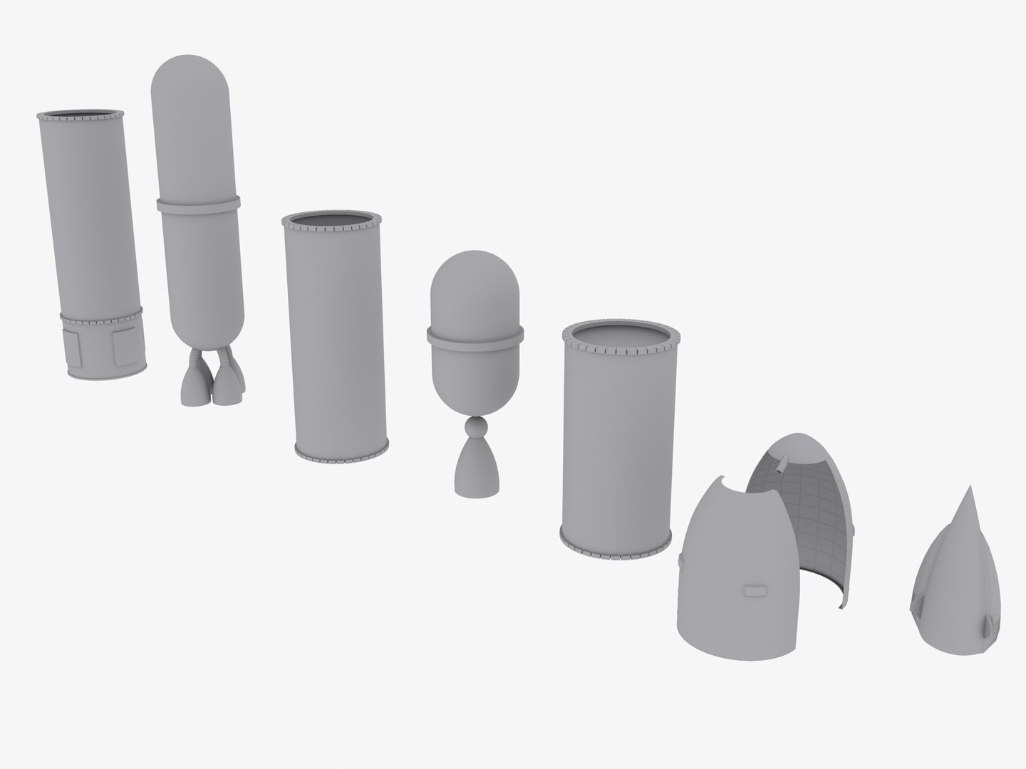 3D Russian RS-28 Sarmat Missile Model - TurboSquid 2073428