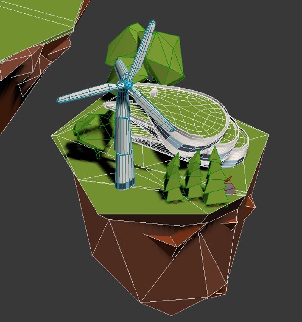 City Future 3D Model - TurboSquid 1498924