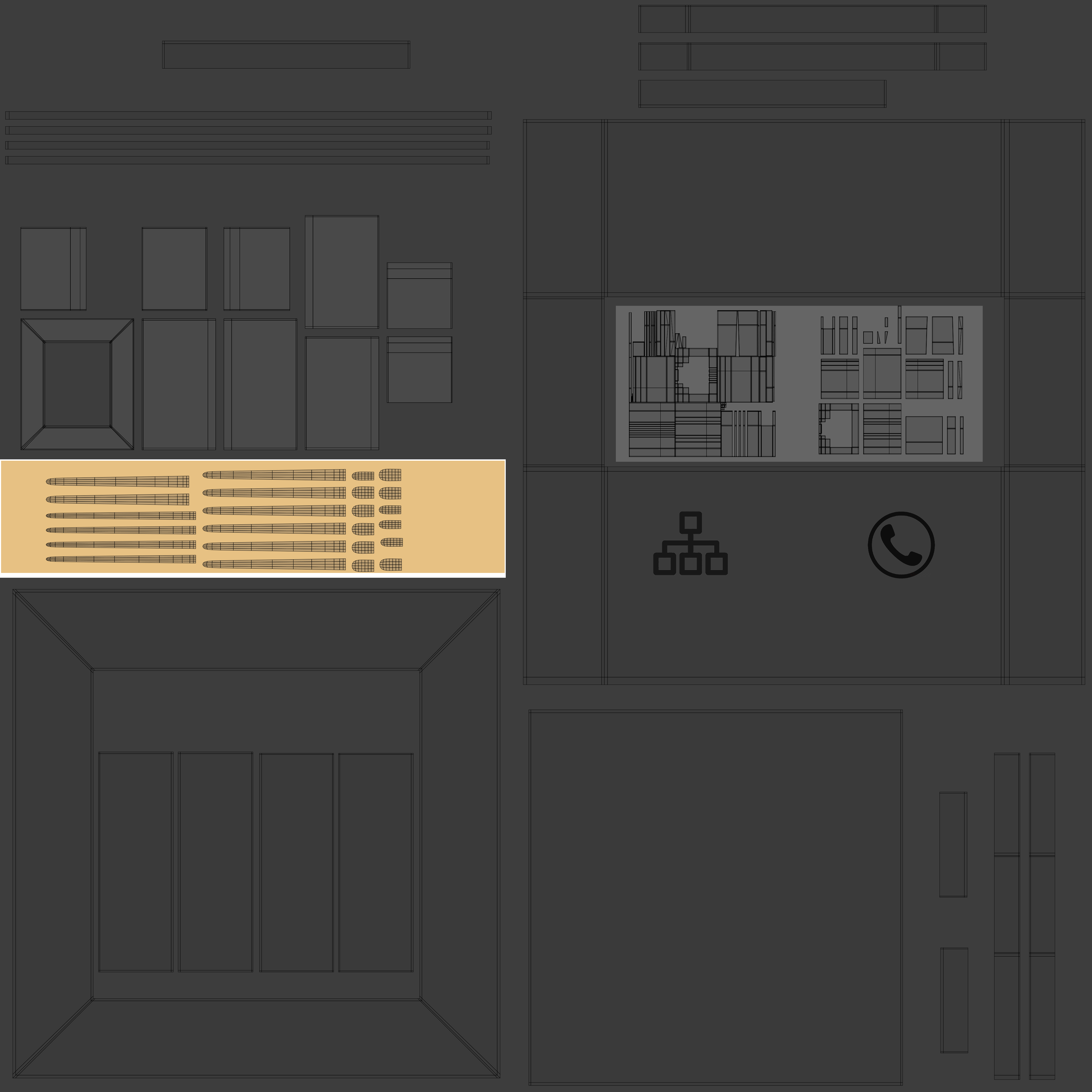 3D Telephone and Ethernet Wall Socket model - TurboSquid 1813837