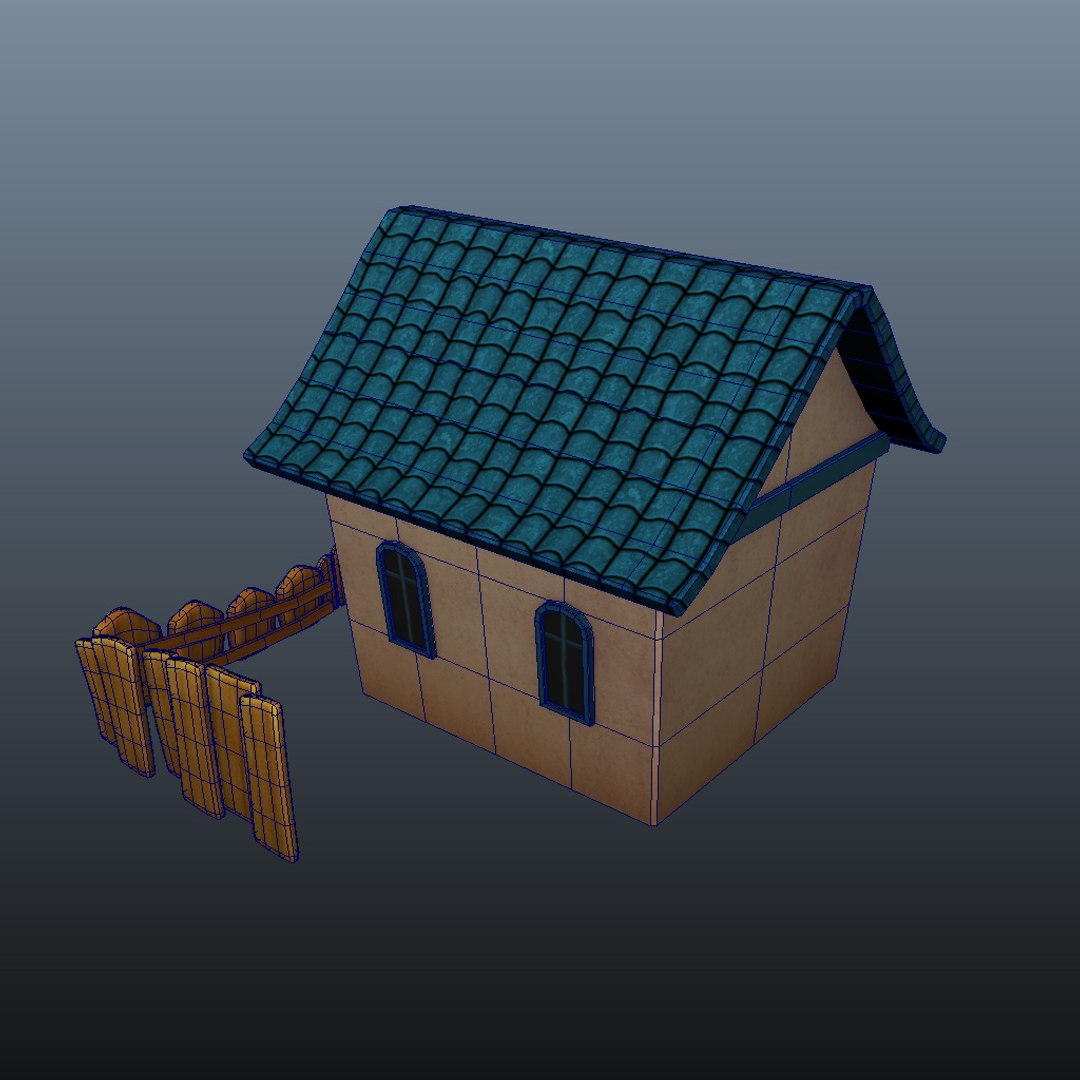 3d Model Of Cartoon Props