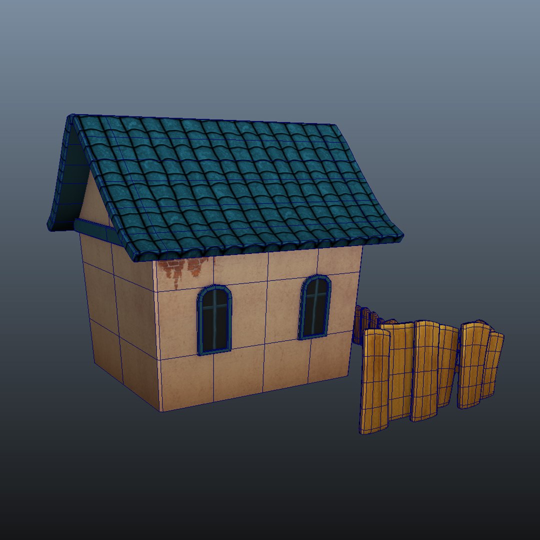 3d Model Of Cartoon Props