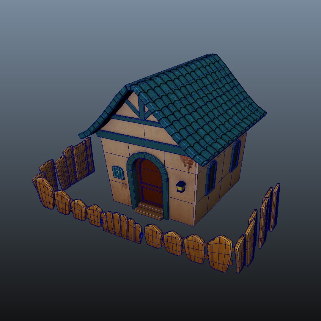 3d Model Of Cartoon Props