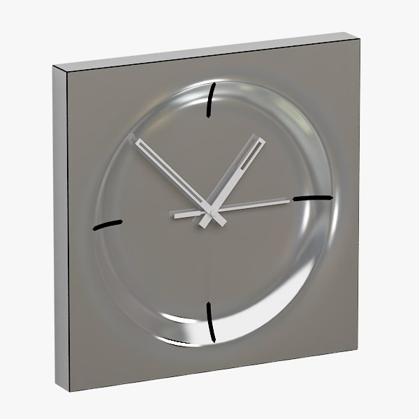 3d model clock