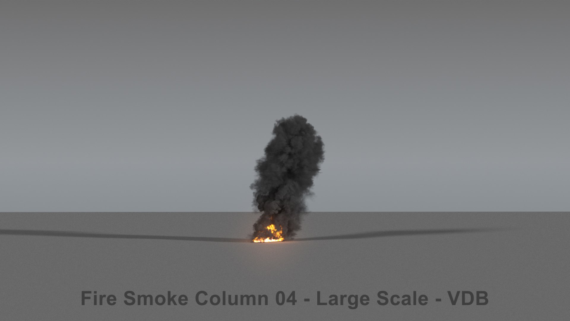 3D Model Smoke Column Large Scale - TurboSquid 1649748
