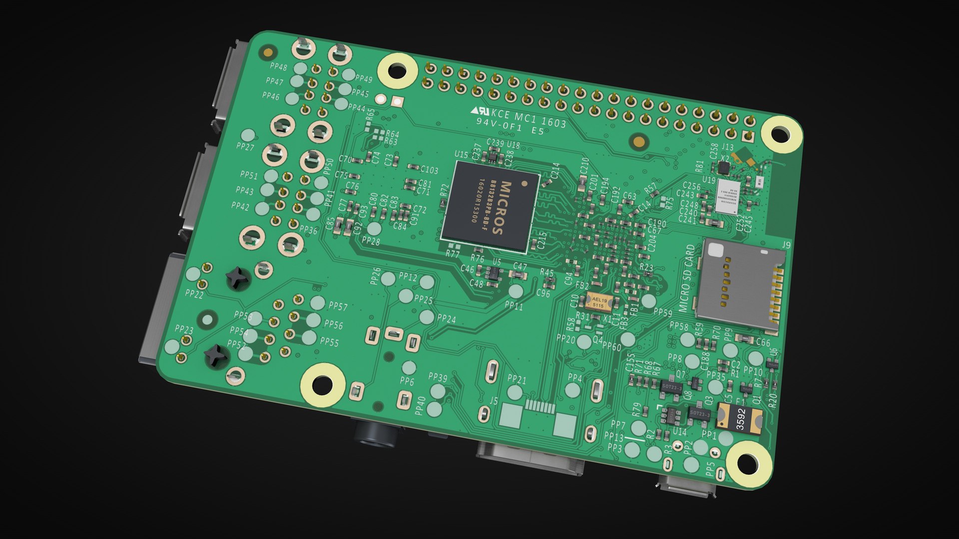 Pi Raspberry 3D Model - TurboSquid 1325601