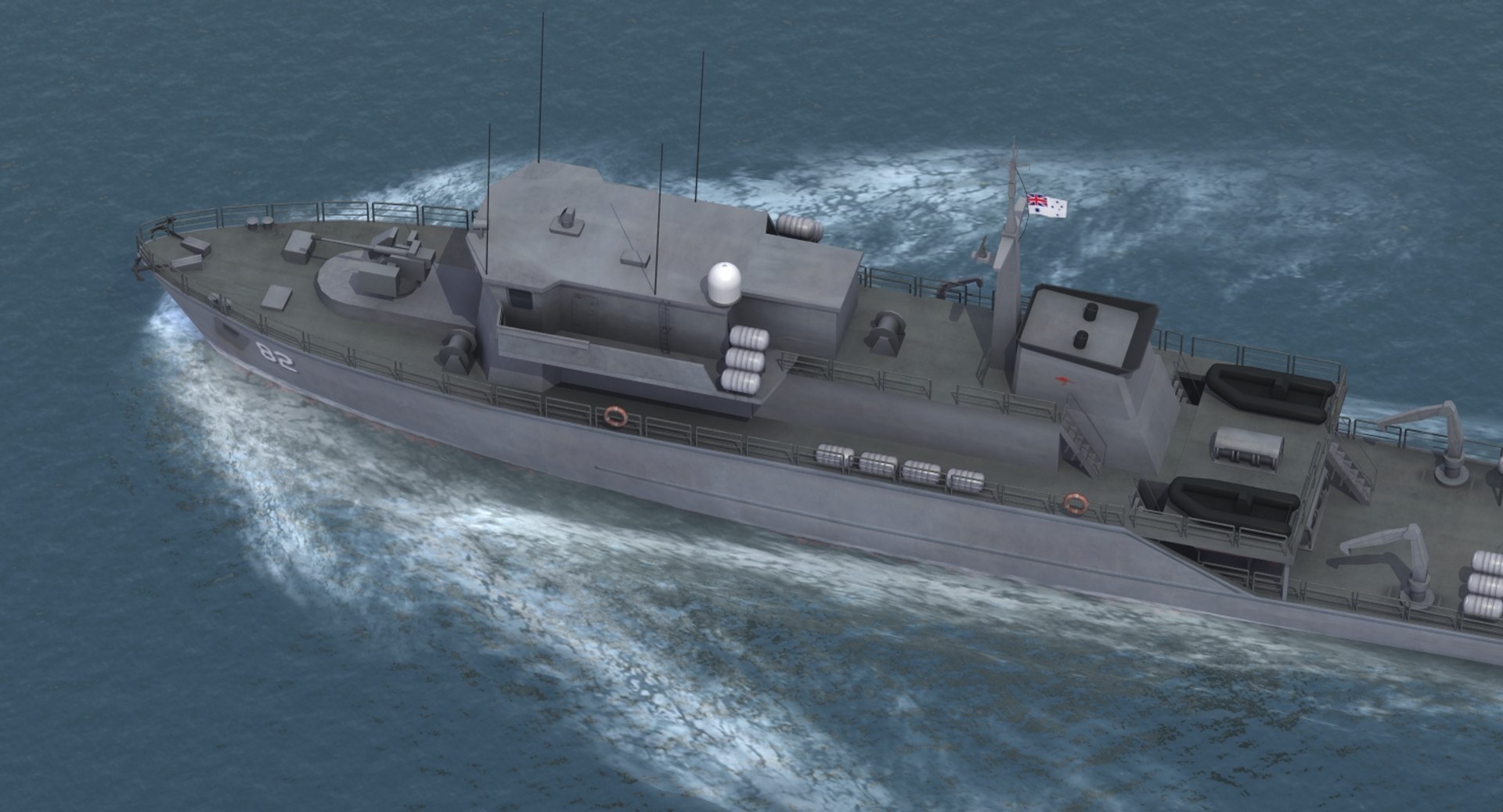 Huon class minehunter 3D model - TurboSquid 1149454