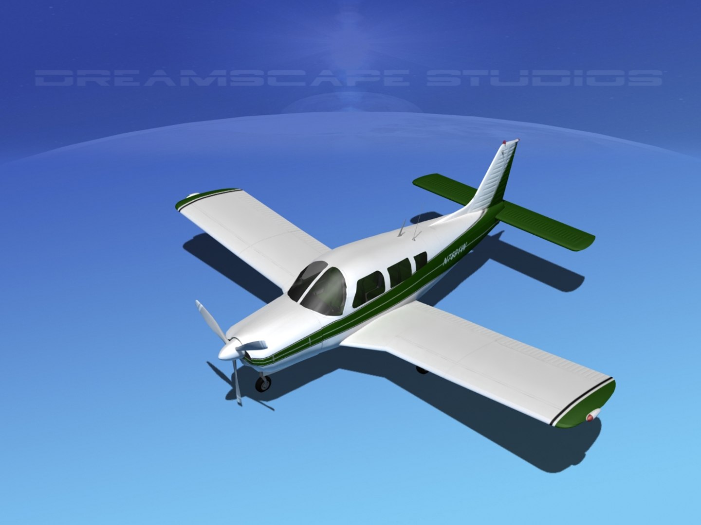 Propeller Piper Cherokee 3ds