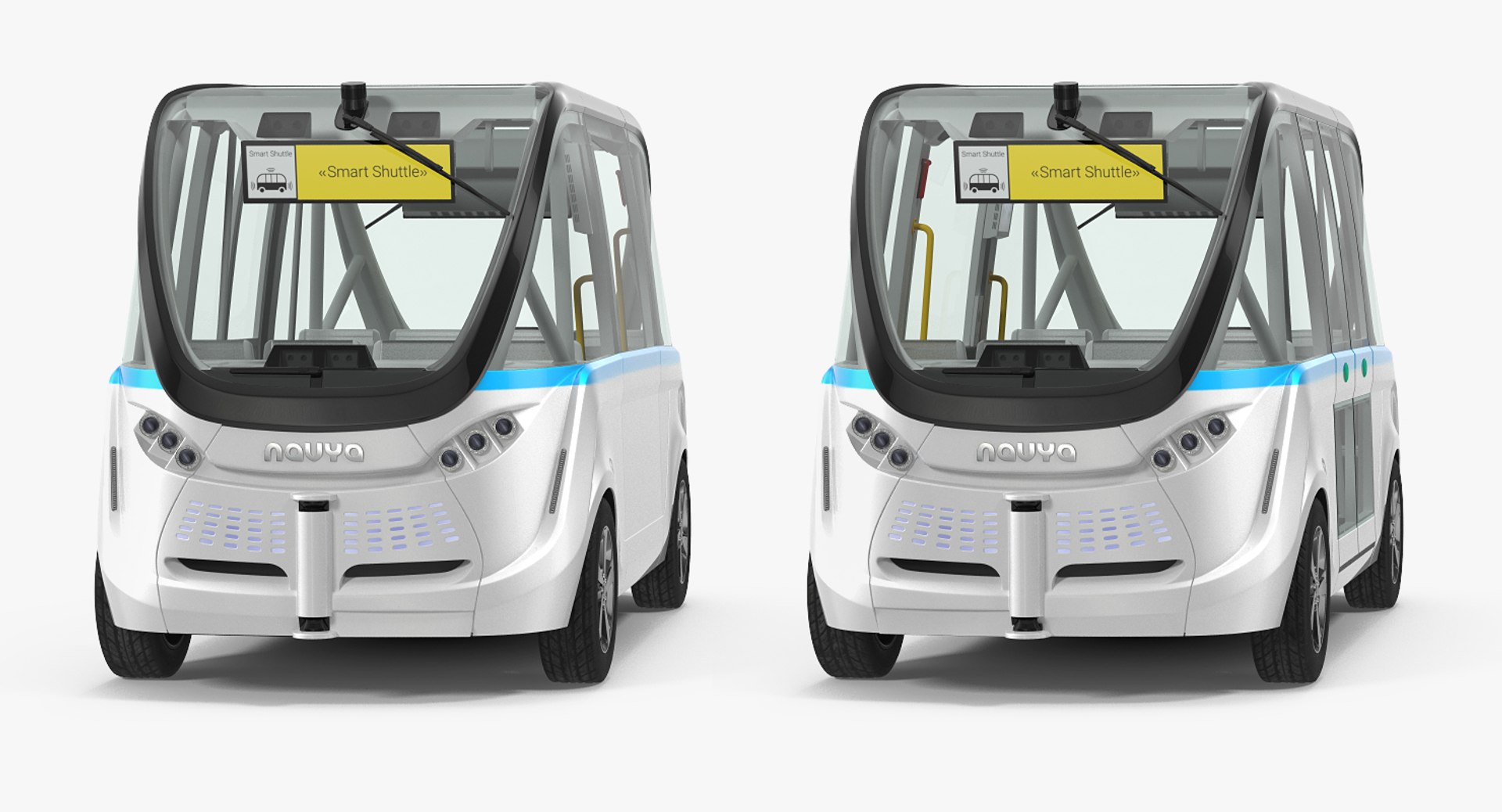 3D Driverless Minibus Electric Generic - TurboSquid 1329105