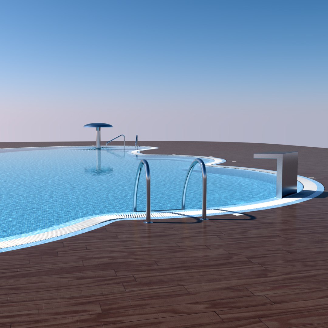 3d Swimming Pool Model