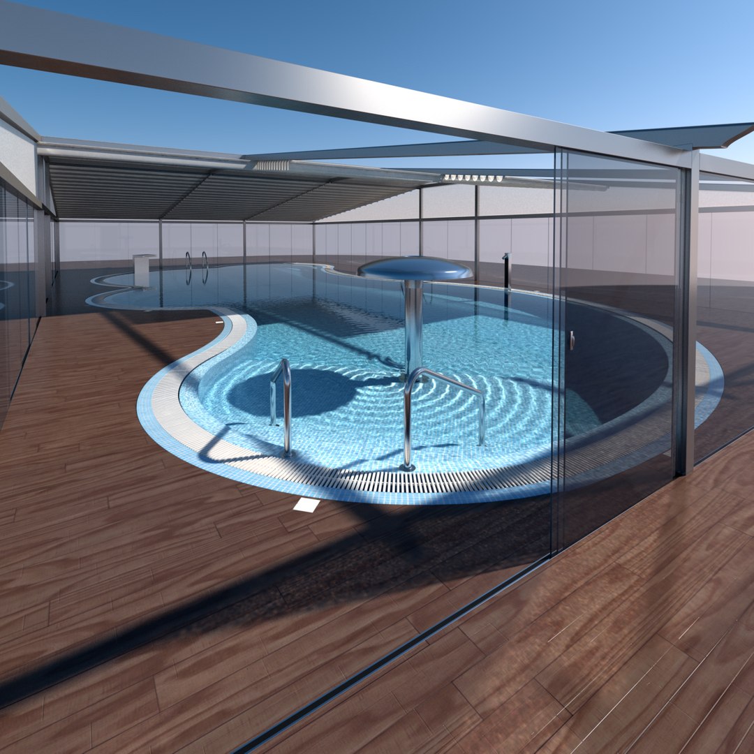 3d Swimming Pool Model