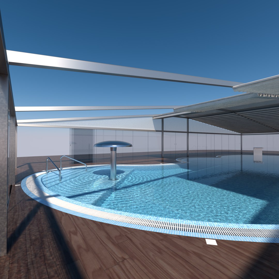 3d Swimming Pool Model
