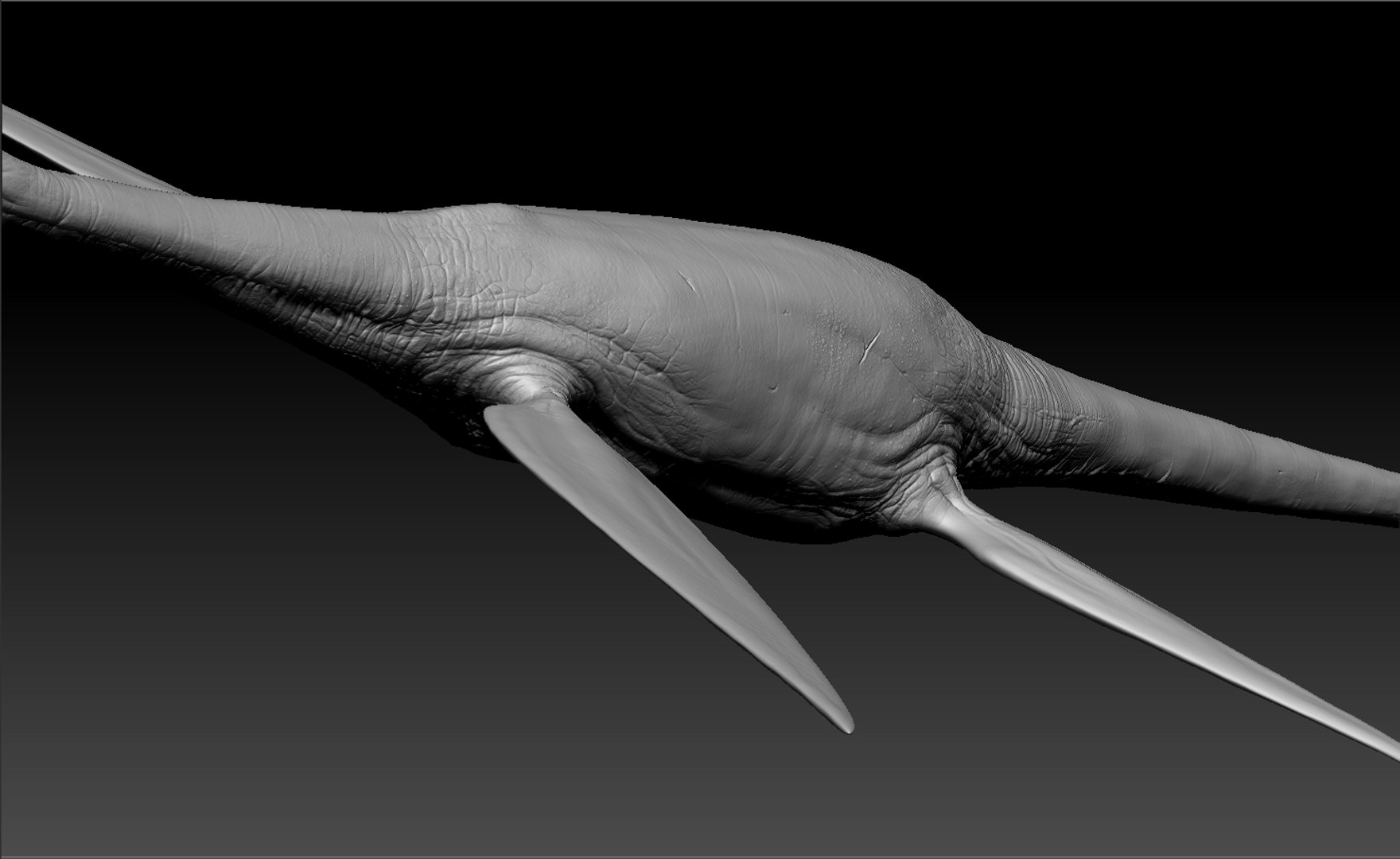 Plesiosaur dinosaur plesiosaurus model - TurboSquid 1313047