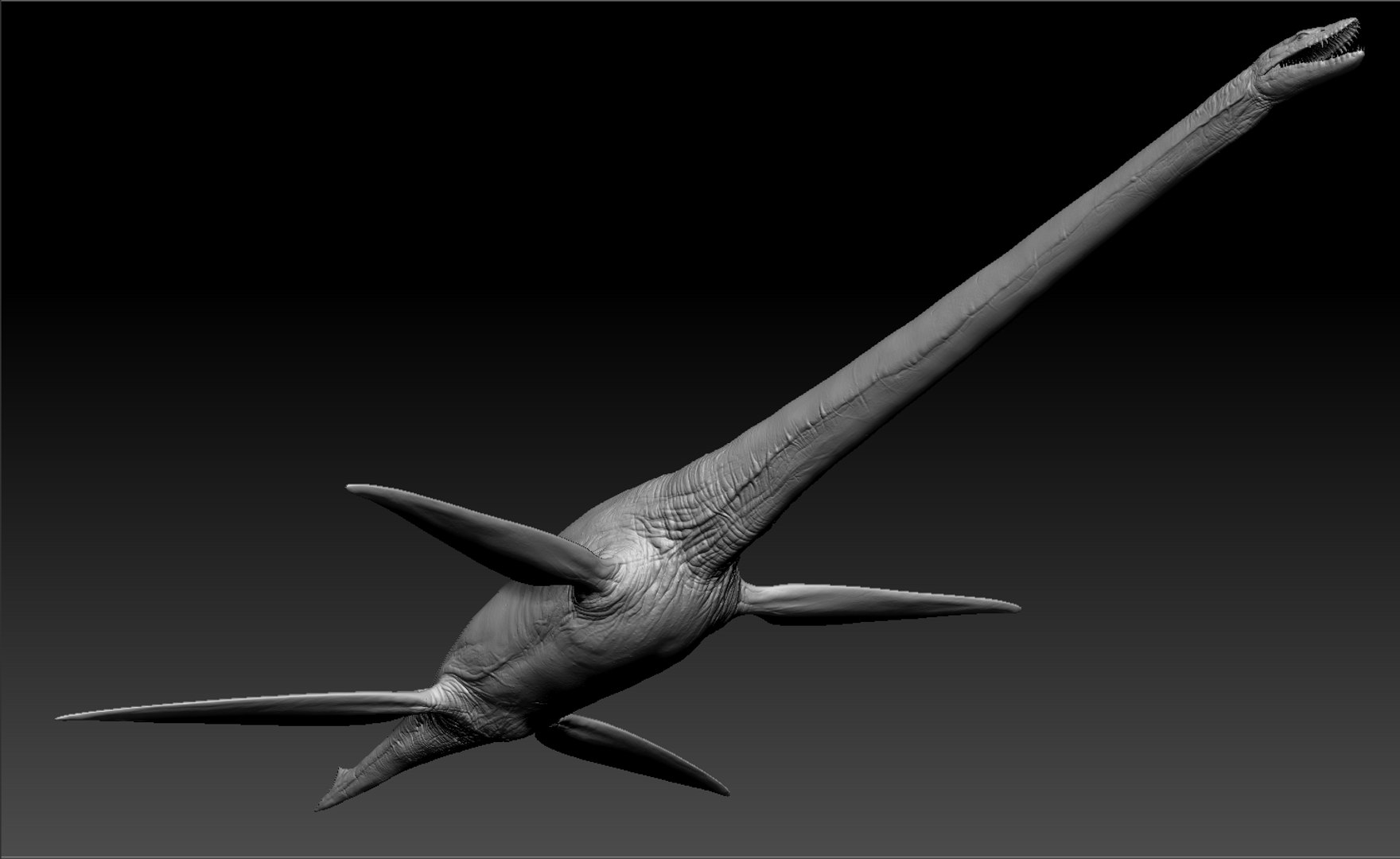Plesiosaur dinosaur plesiosaurus model - TurboSquid 1313047