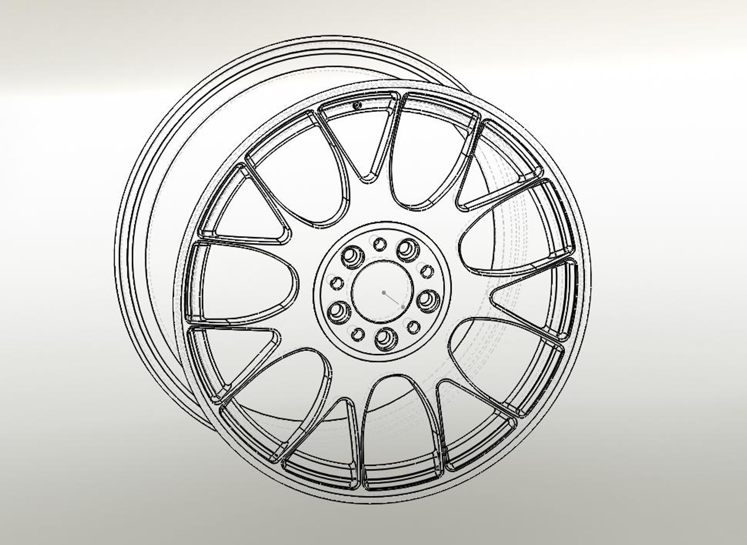 Wheel Solidworks 3d 3ds