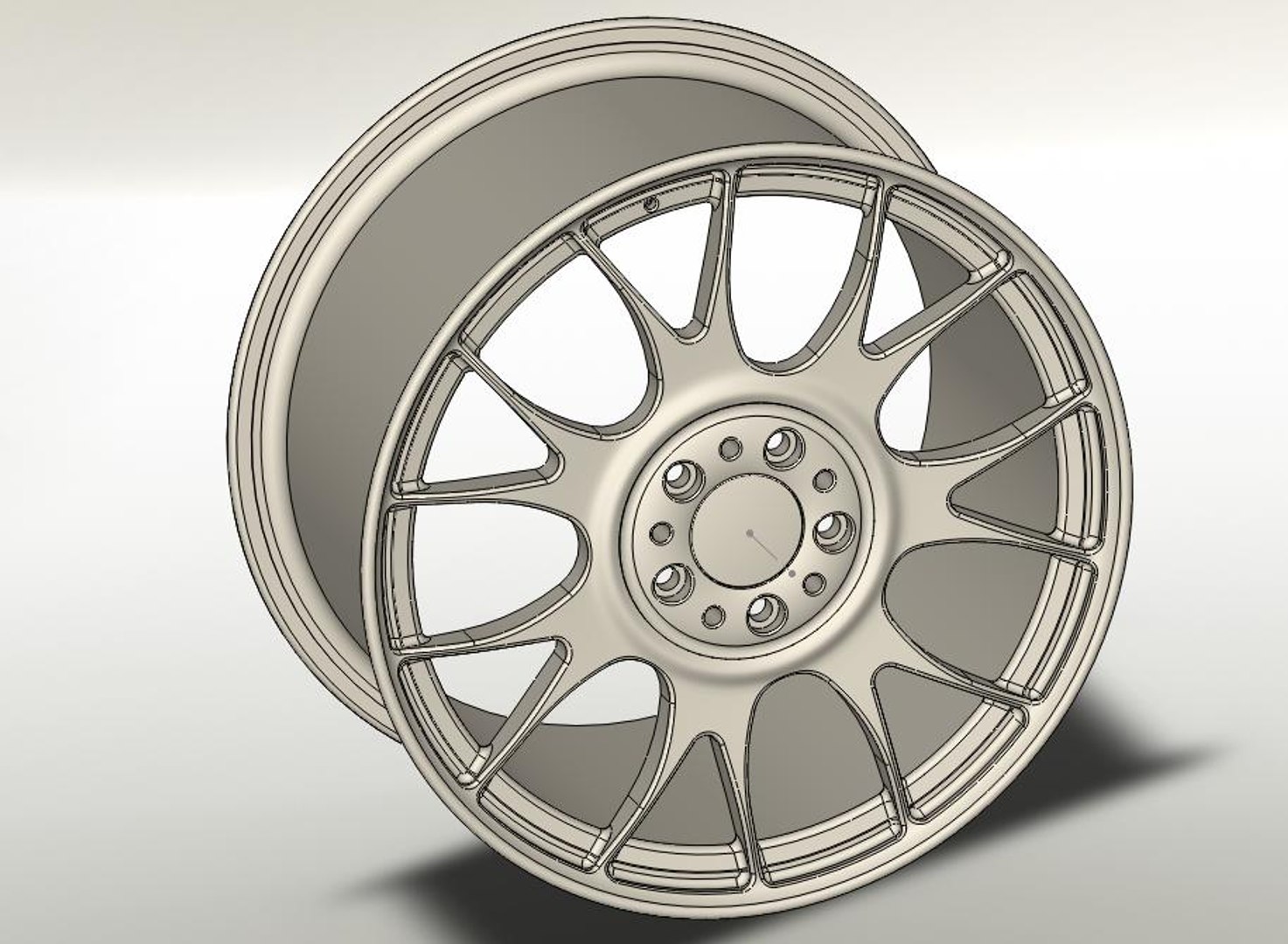 Wheel Solidworks 3d 3ds