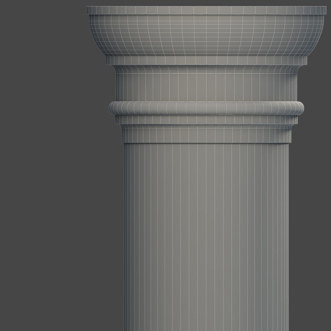 3ds Max Column Parts