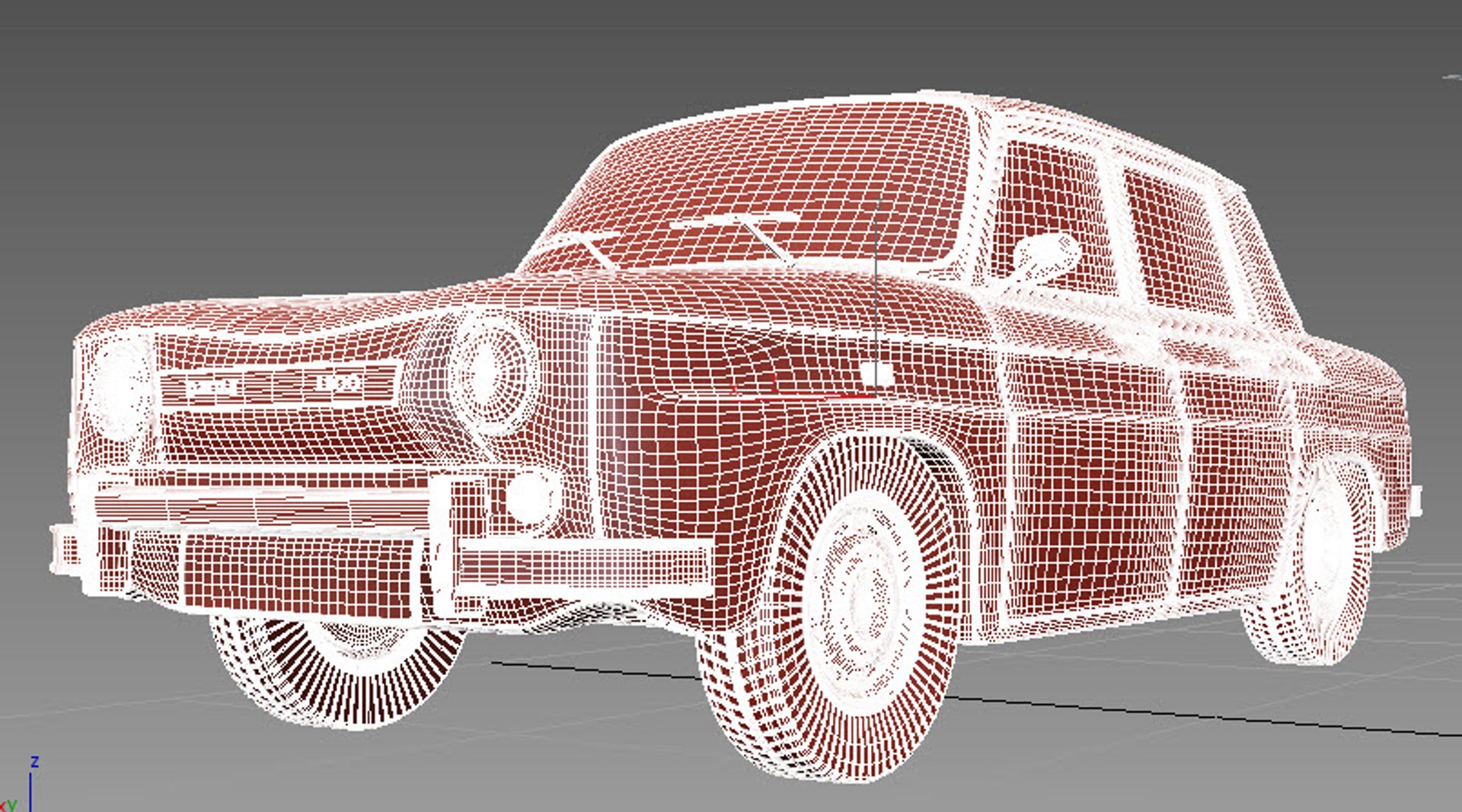 Dacia 1100 Car 3D Model - TurboSquid 1475049