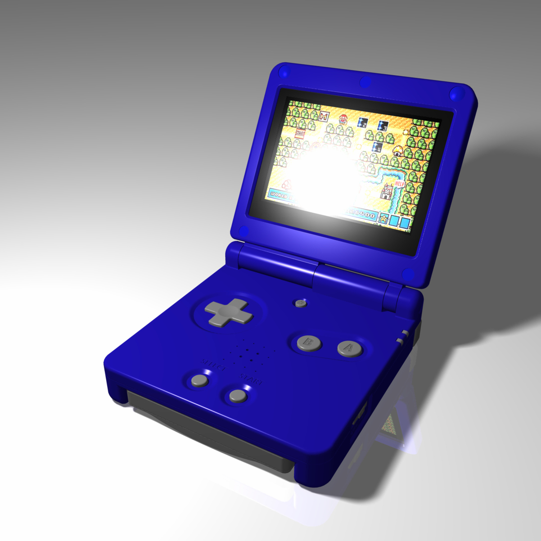 Video Console 3d Model
