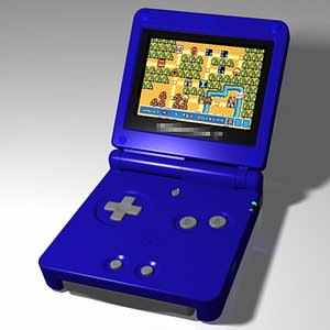 Game Boy Advance 3D Models for Download | TurboSquid