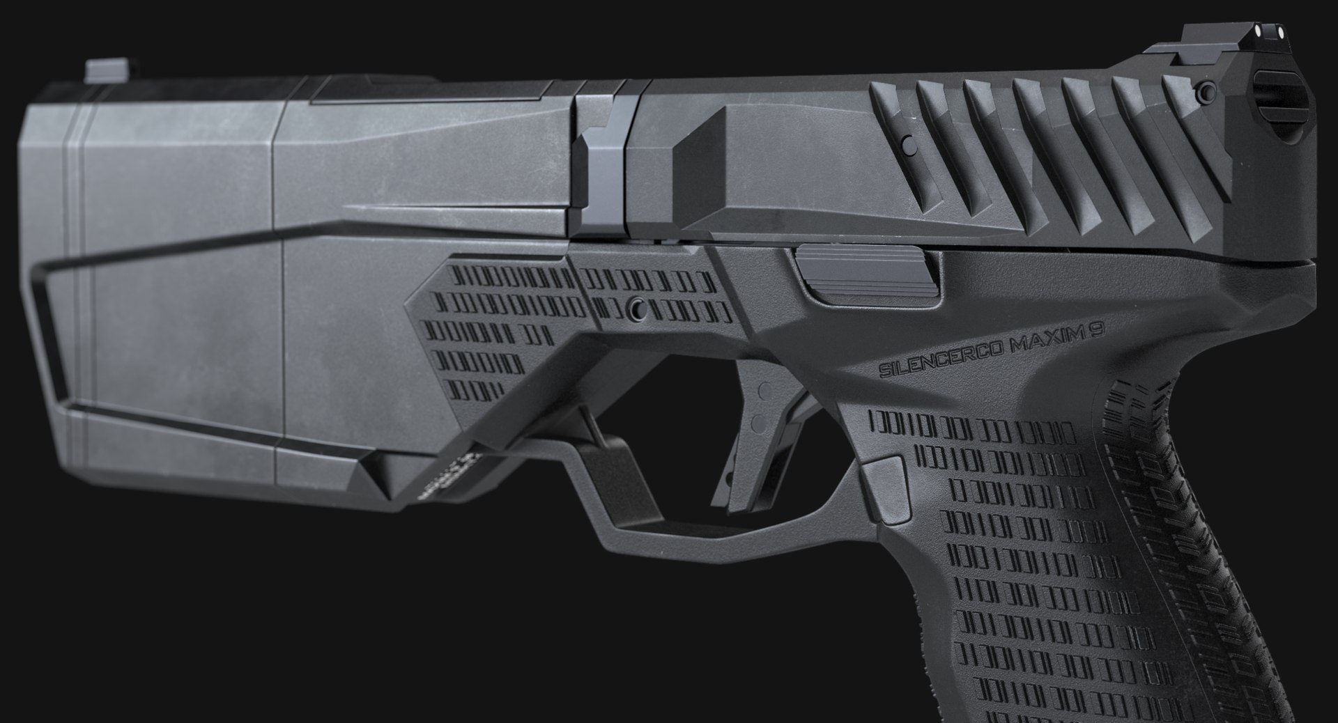 Silencerco Maxim 9 Model - TurboSquid 1228320