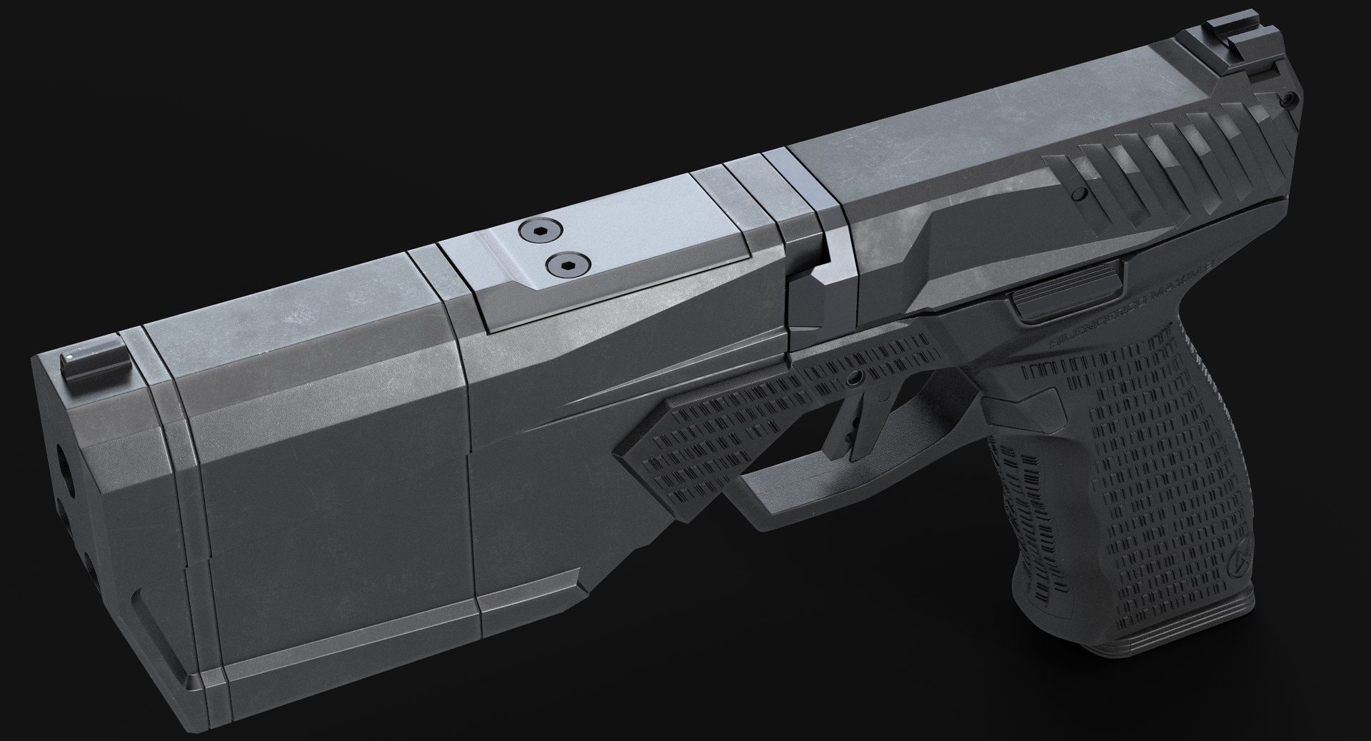 Silencerco Maxim 9 Model - TurboSquid 1228320