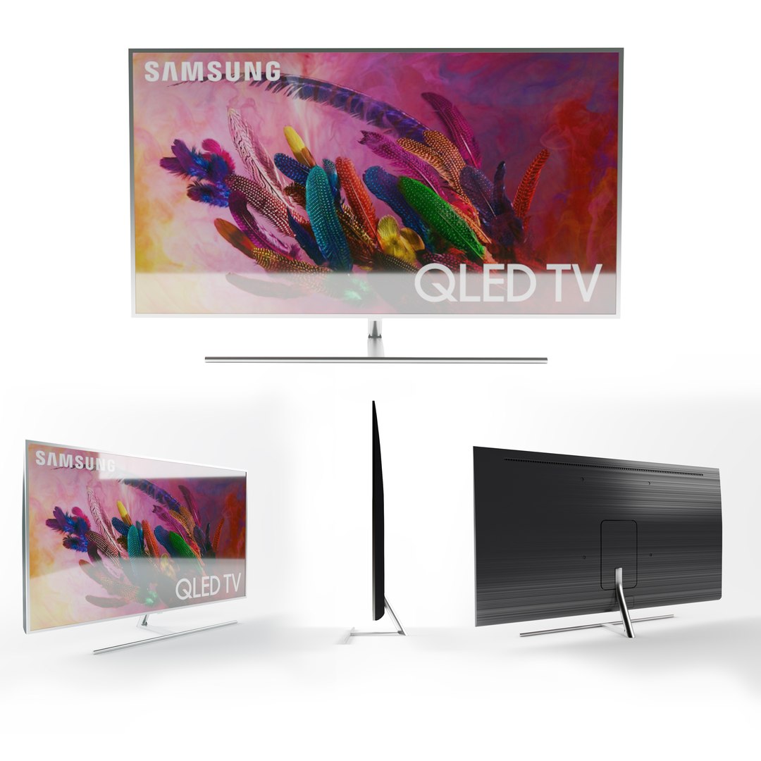 Samsung Tv Qled Uhd 3D Model - TurboSquid 1330959