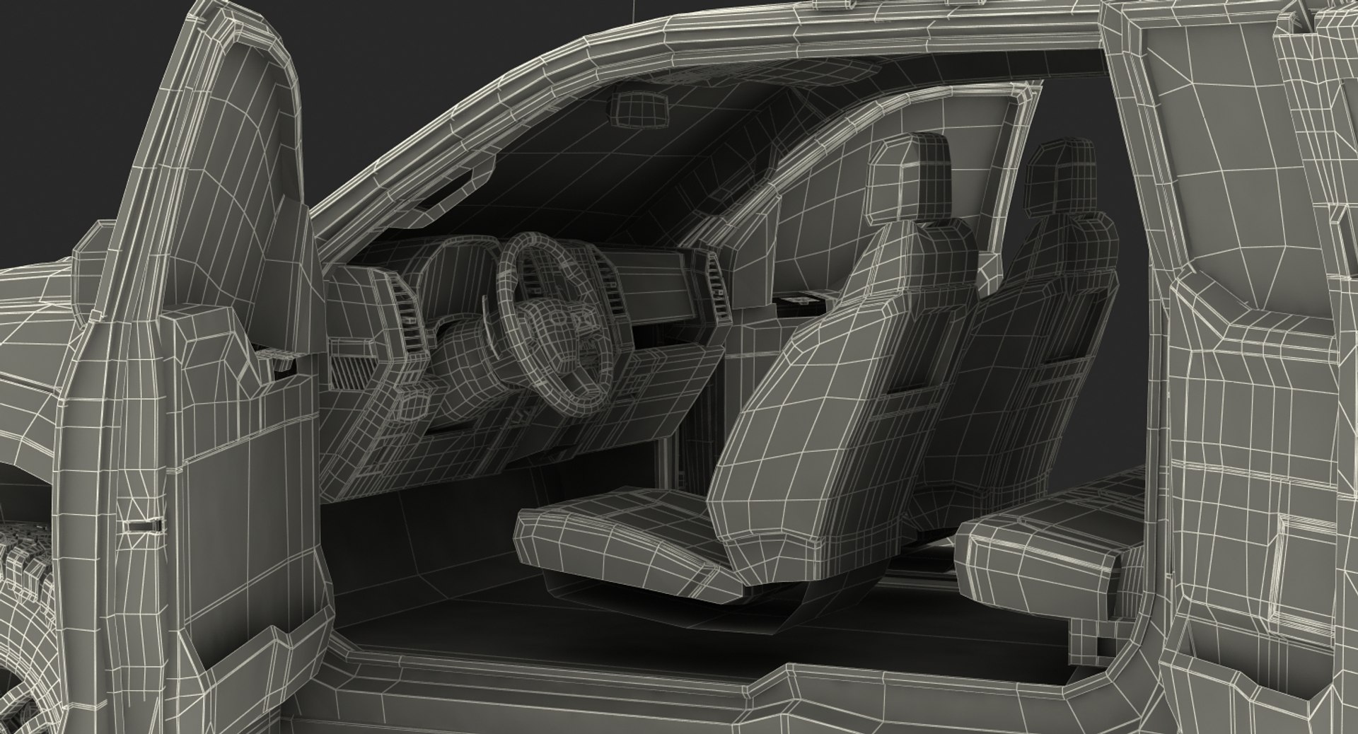 F150 raptor police interceptor 3D model - TurboSquid 1242846