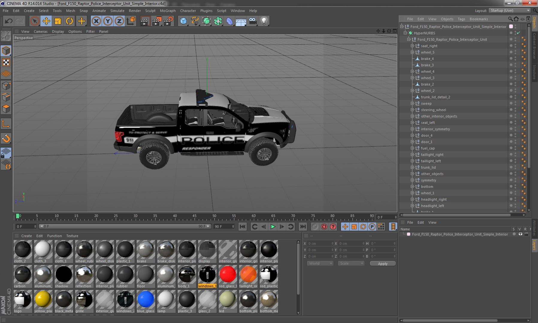 F150 Raptor Police Interceptor 3D Model - TurboSquid 1242846