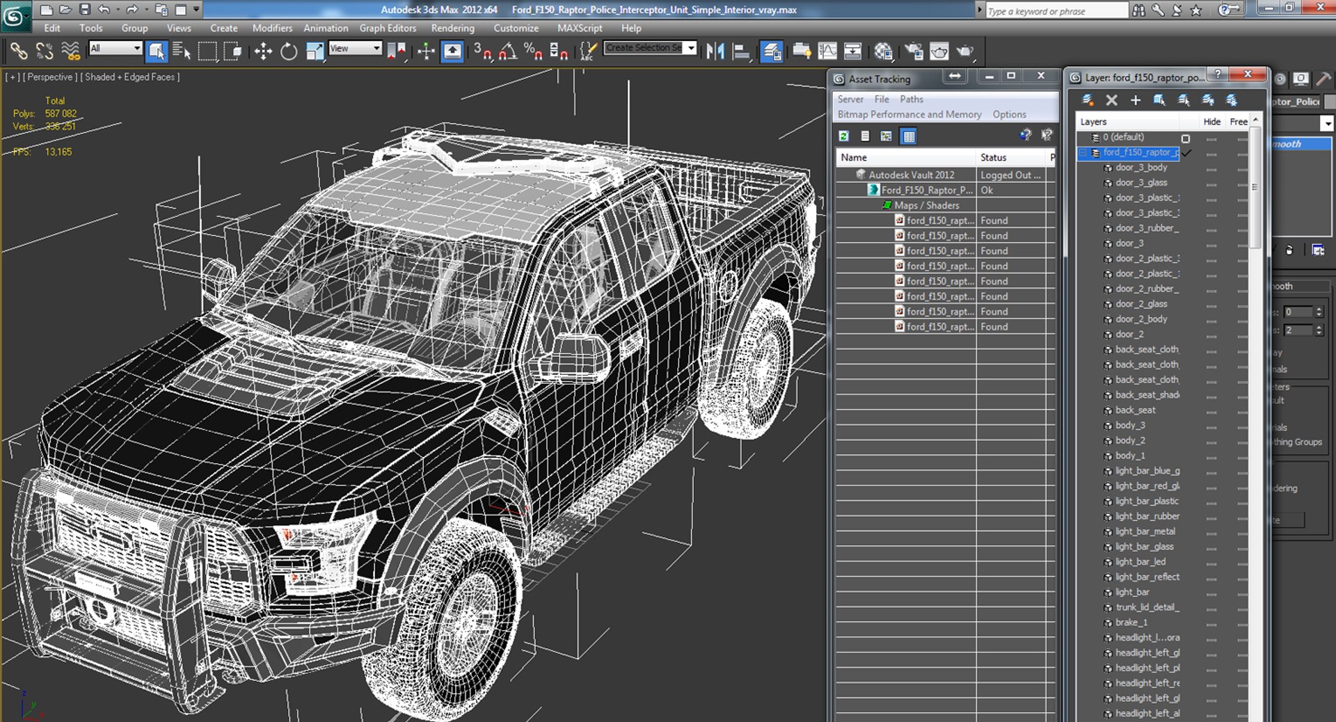 F150 Raptor Police Interceptor 3D Model - TurboSquid 1242846