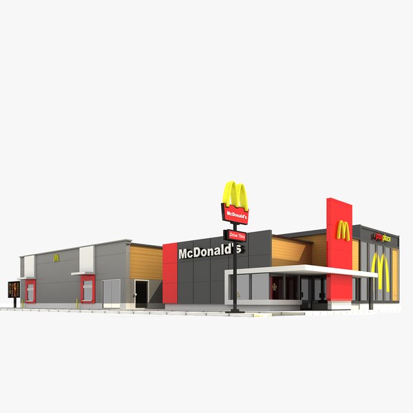 Fast Food Restaurant 3D Models for Download | TurboSquid