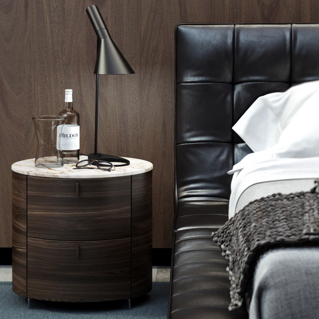 3d Model Poliform Onda Bed