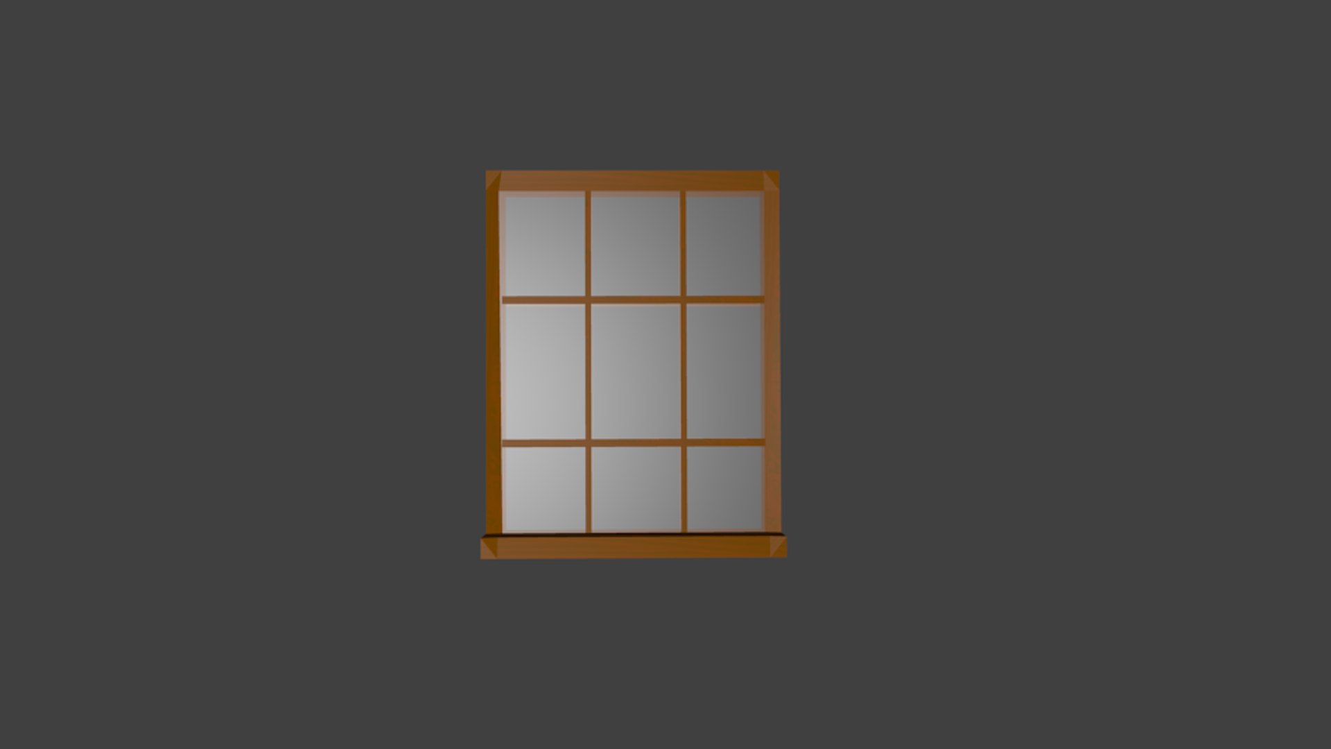 3ds Max Window Glass Panes