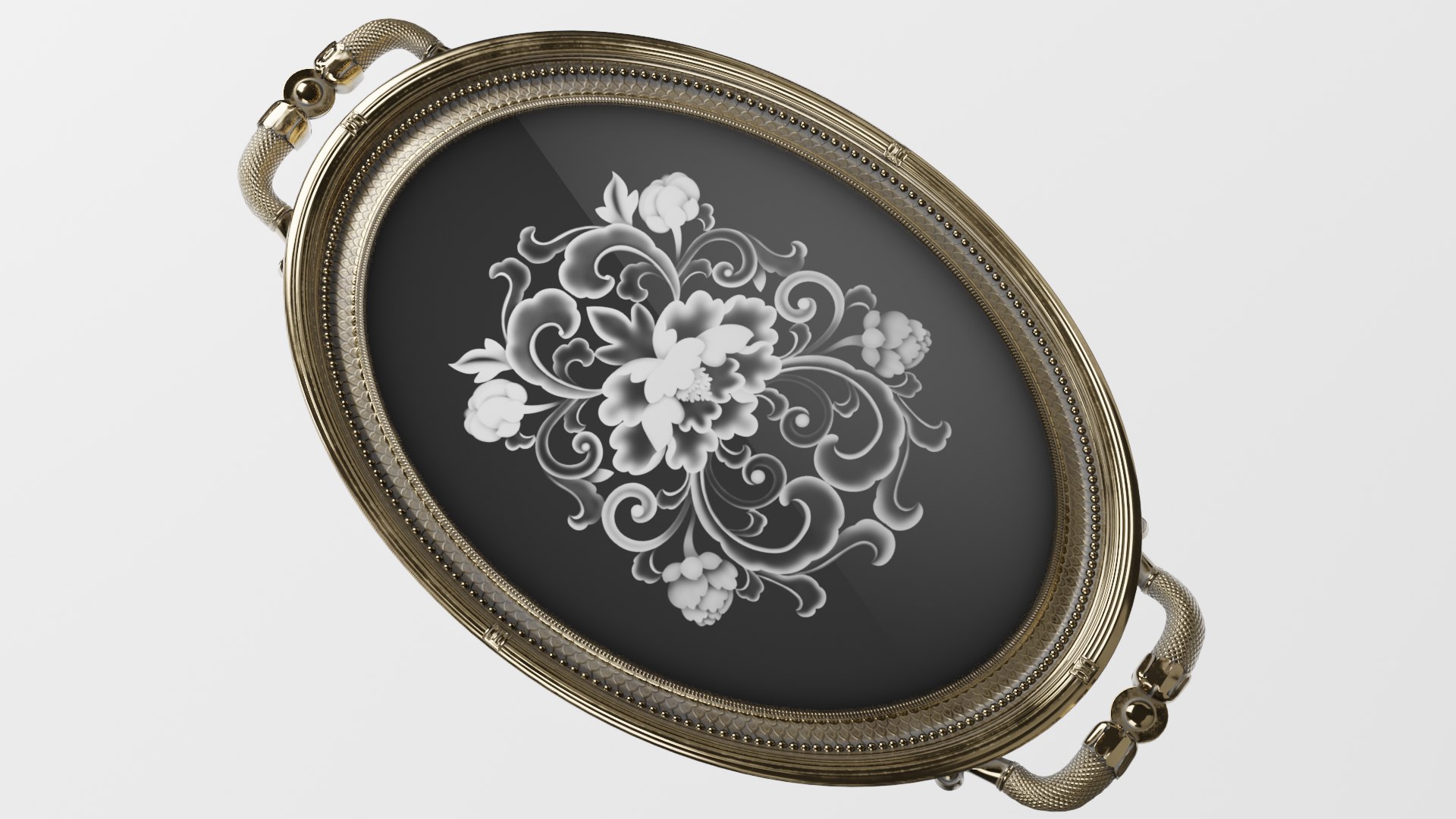 Realistic Tray 3D Model - TurboSquid 1478547
