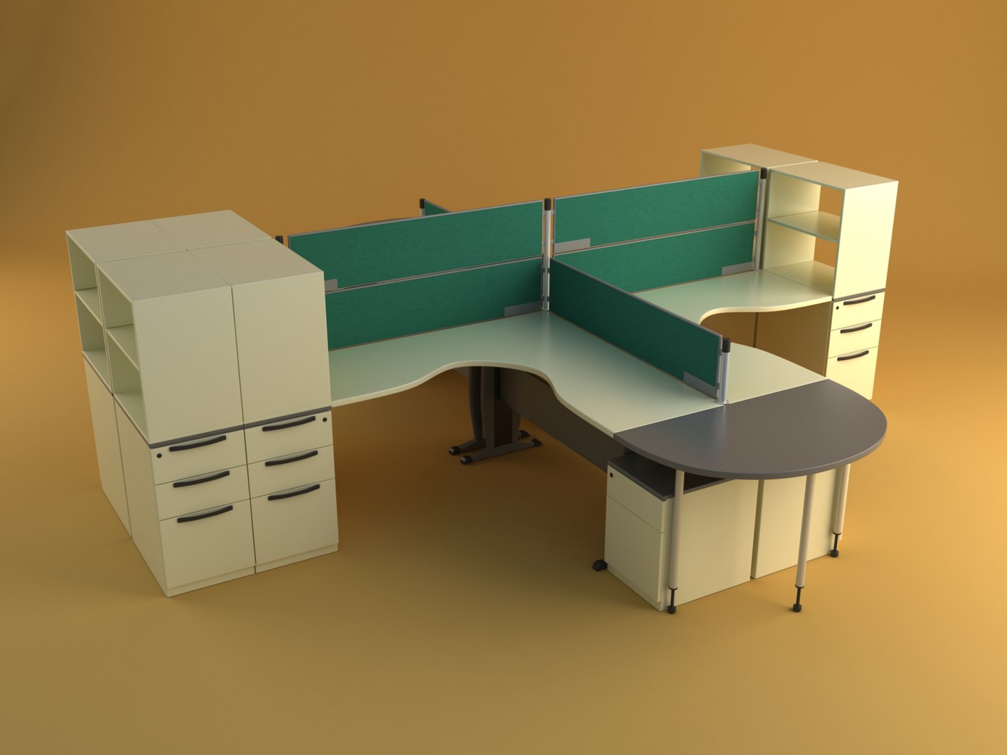 Modular Office Desks Max