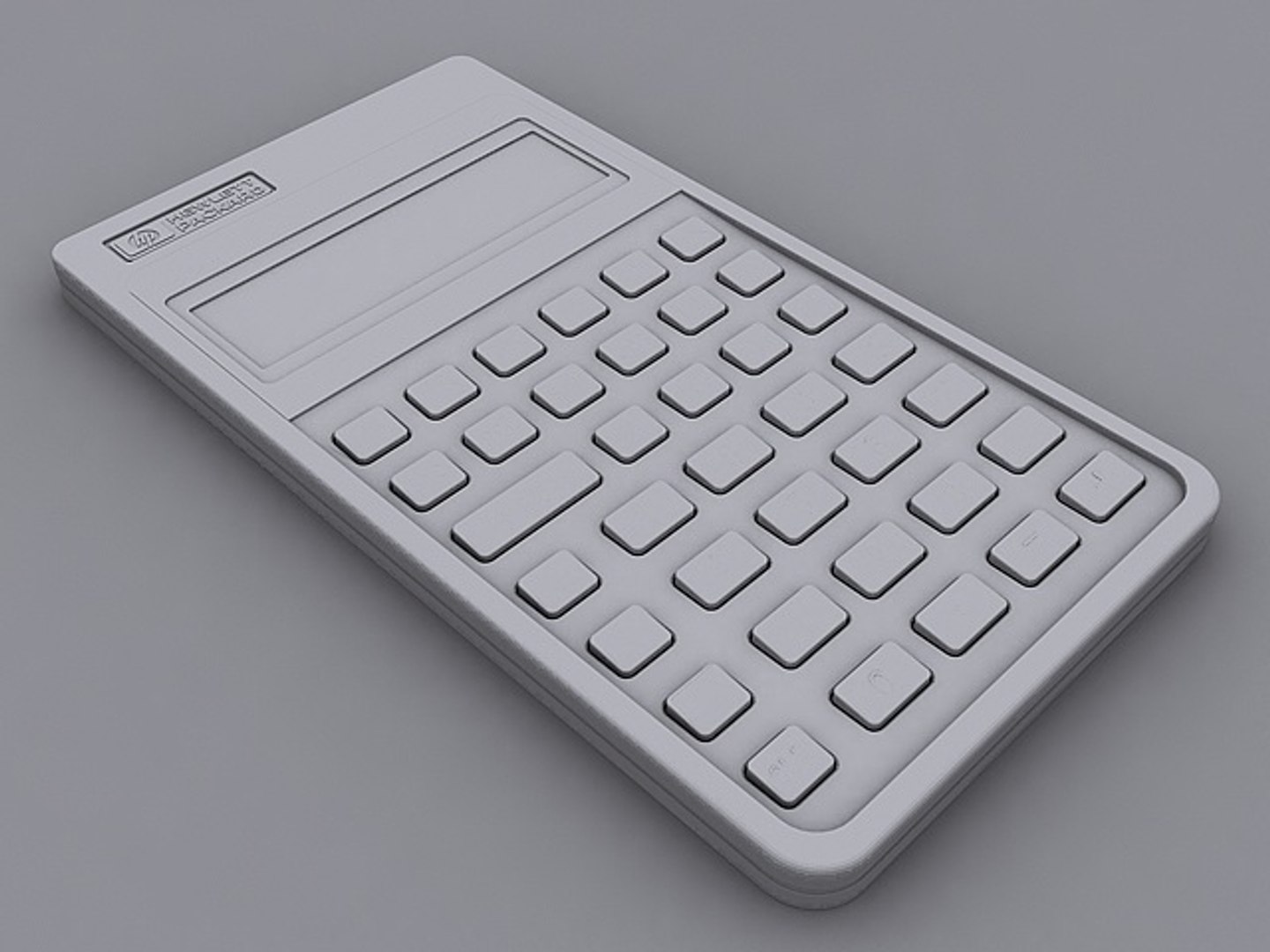 3D Calculator Hp - TurboSquid 1299636