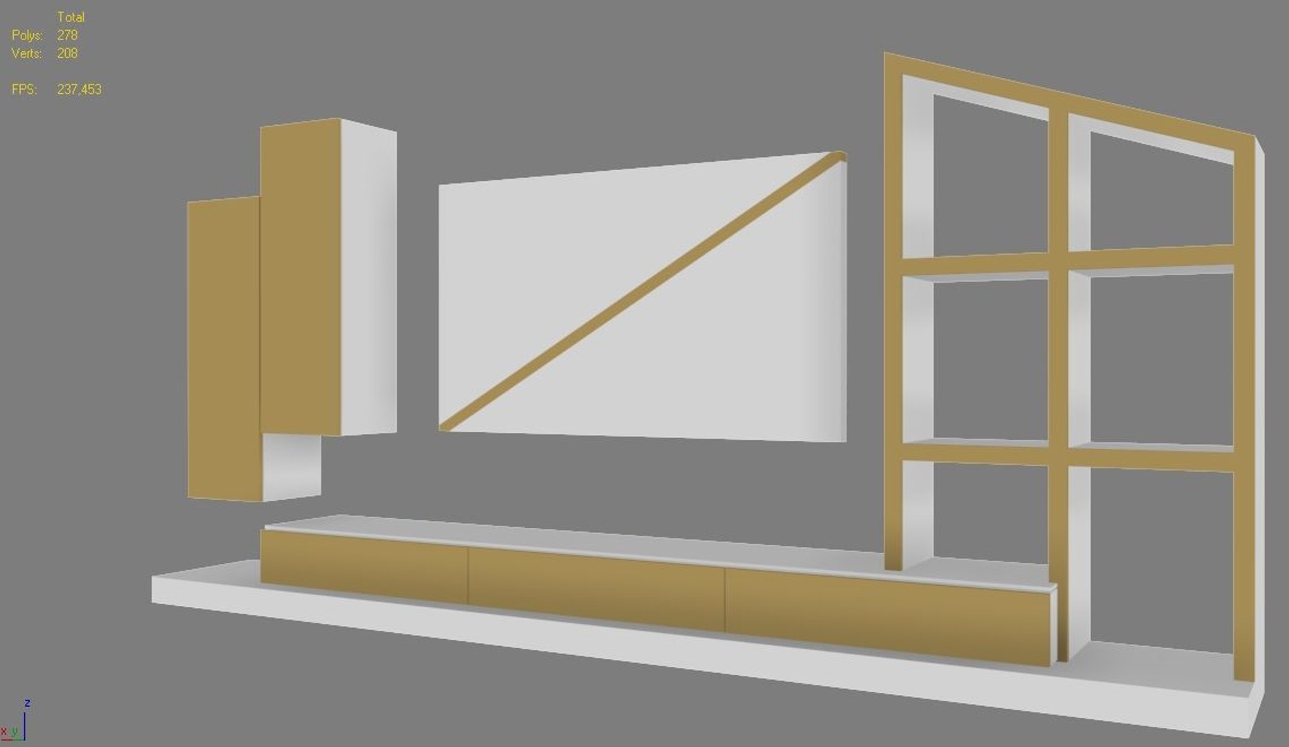 Modern Tv 3d Model
