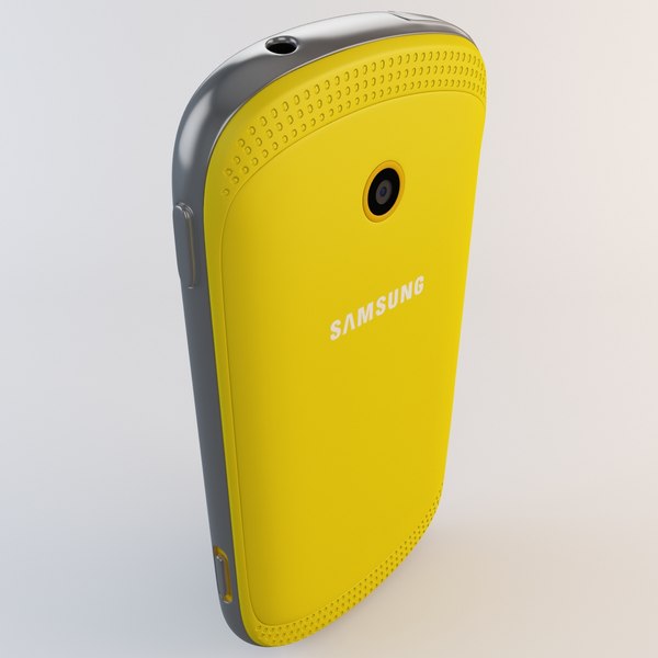 obj yellow samsung galaxy cellphone