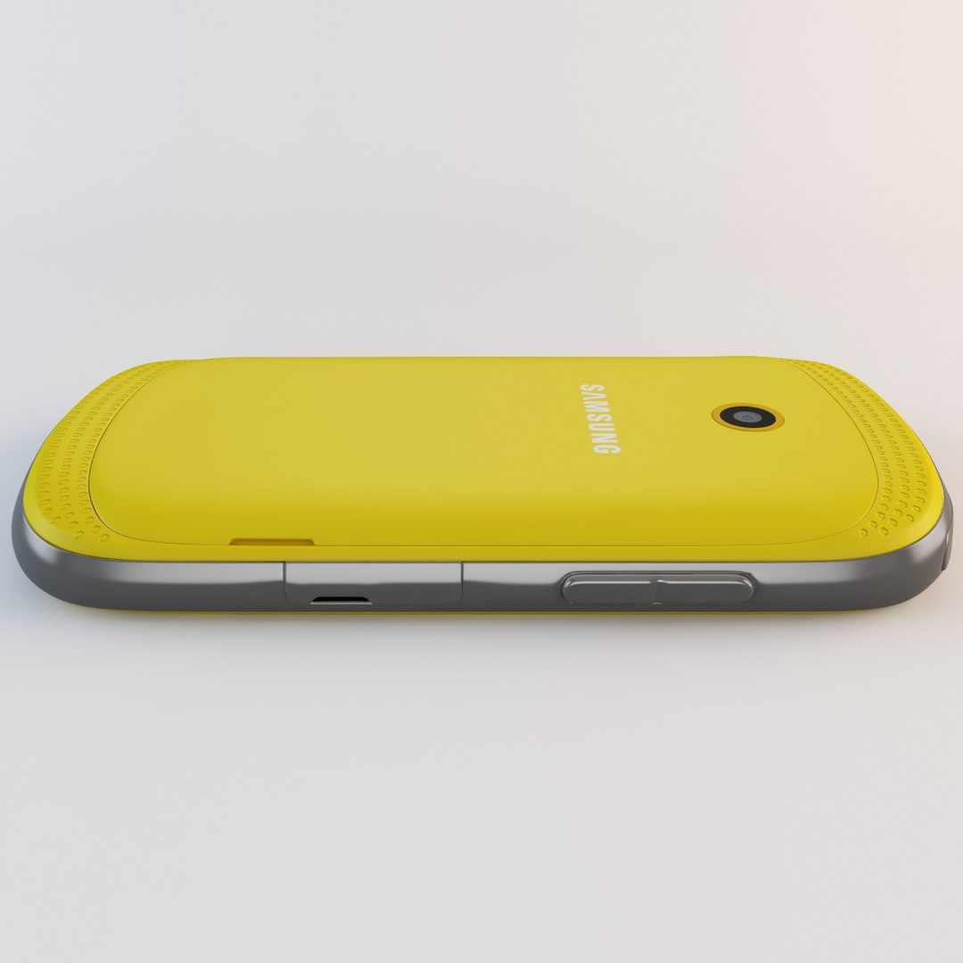 obj yellow samsung galaxy cellphone