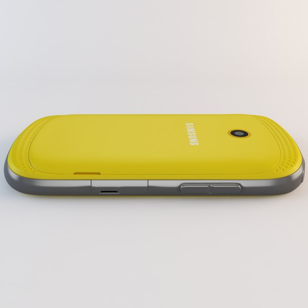 obj yellow samsung galaxy cellphone