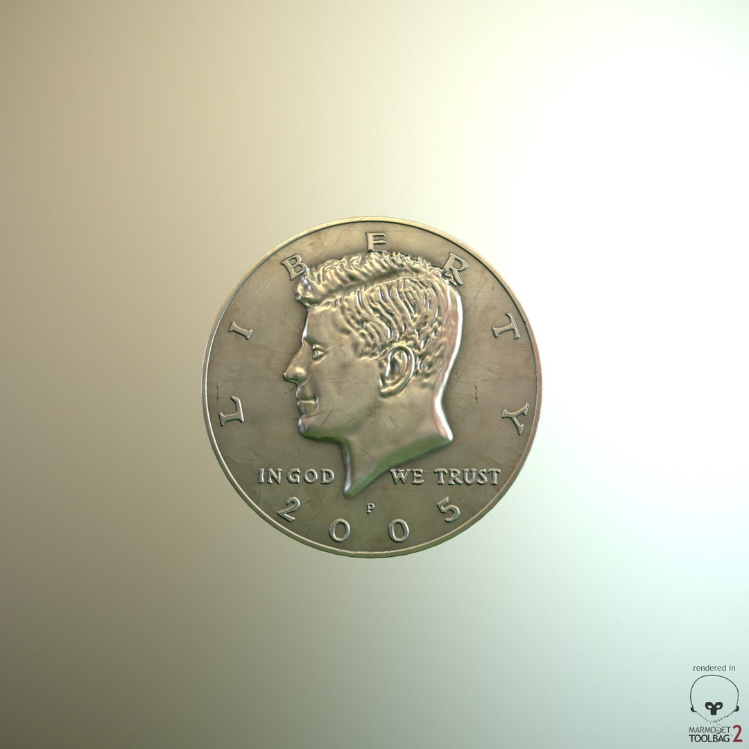 Coins United States 3d Model