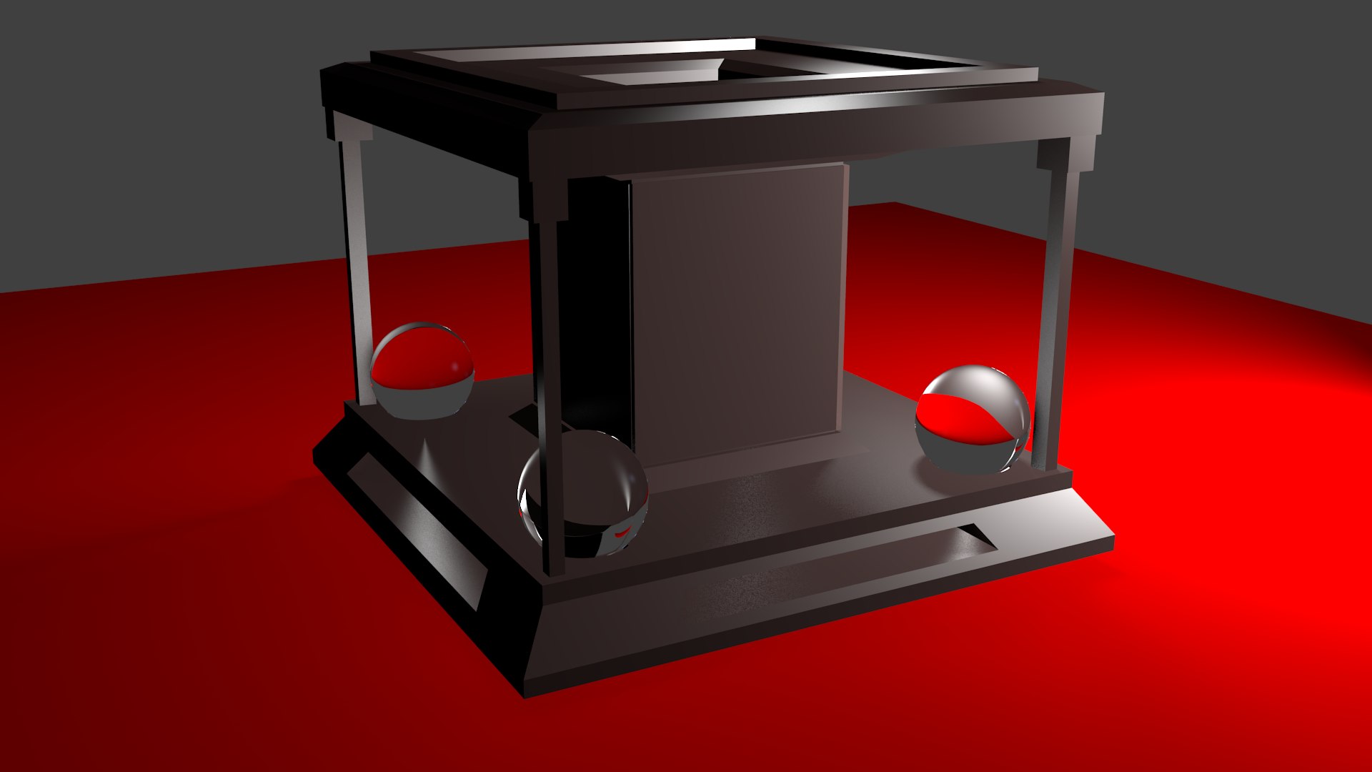 japanese temple lamp 3d obj