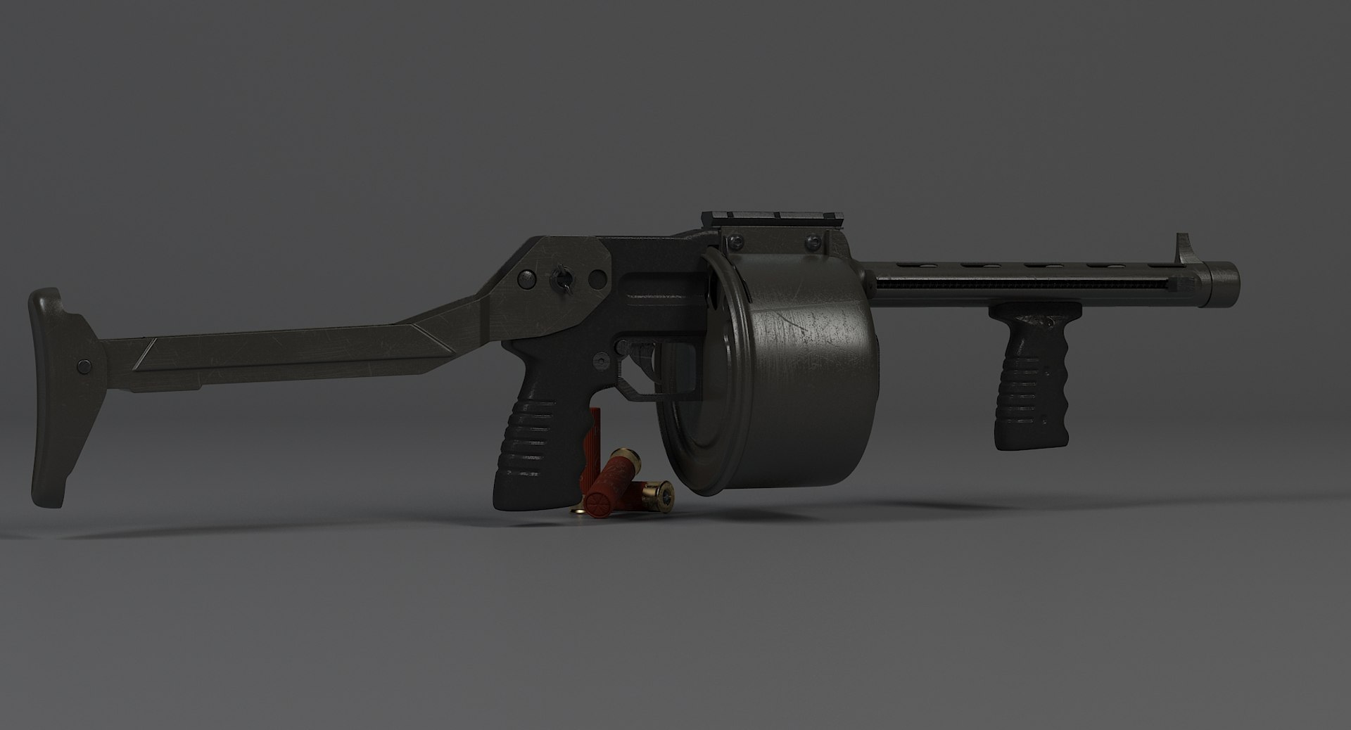 Shotgun Dao 12 3D - TurboSquid 1180873