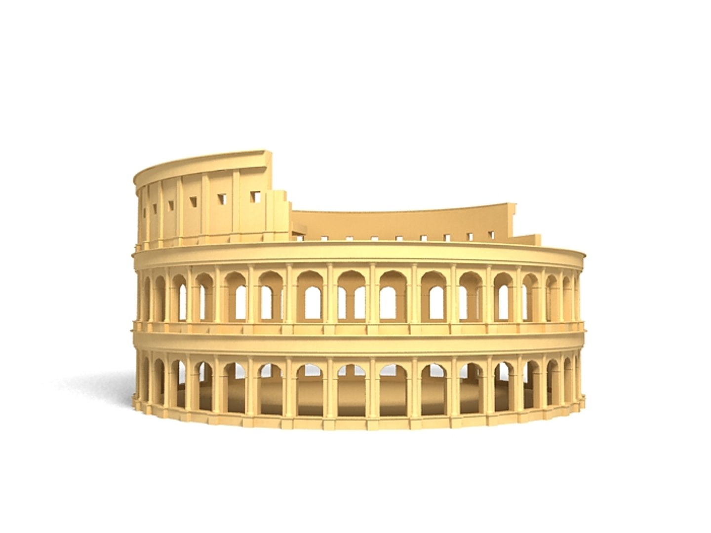 Maya Coliseum Architecture