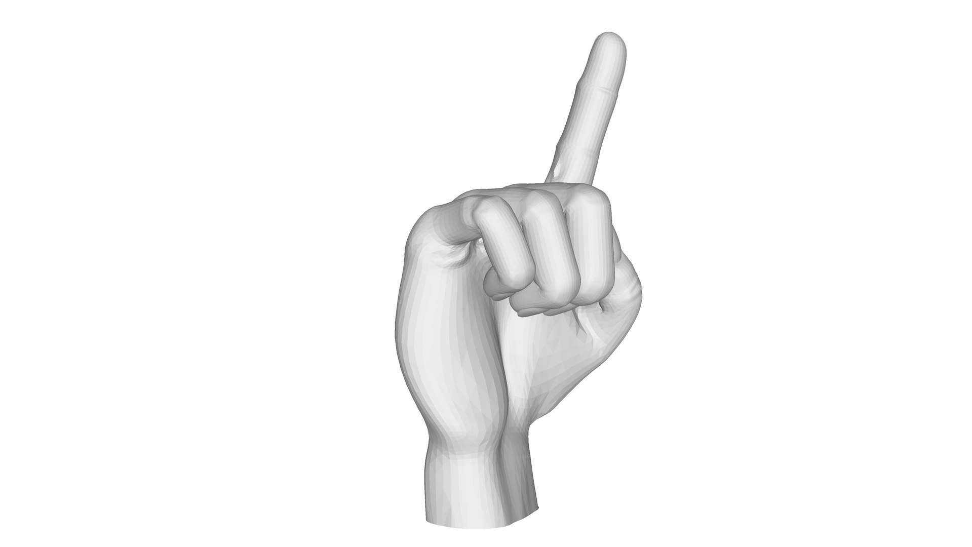 3D Realistic Hand Model Pose Gesture 9 - TurboSquid 1975503