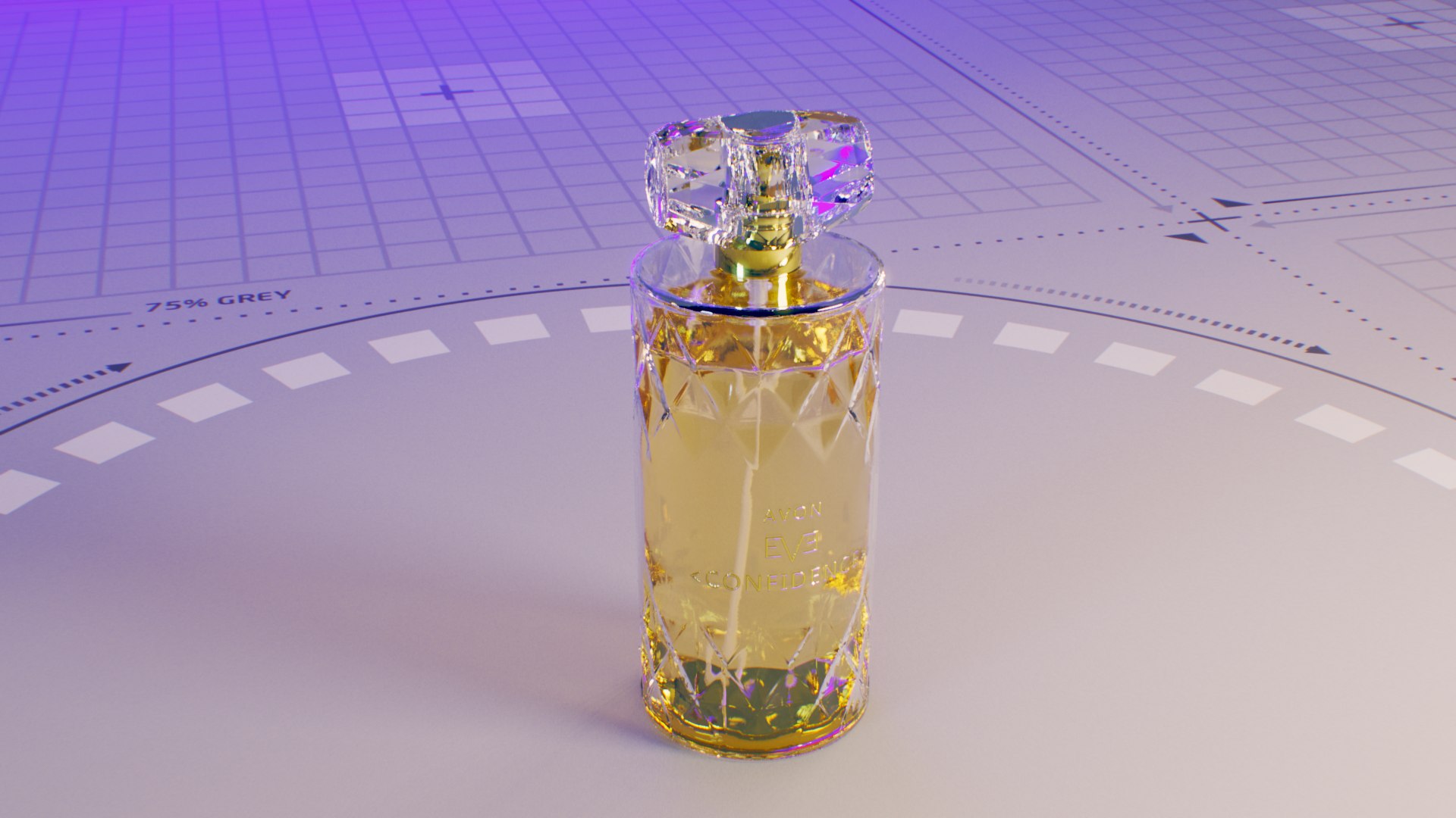 Avon Eve Confidence Perfume 3D Model - TurboSquid 2365750