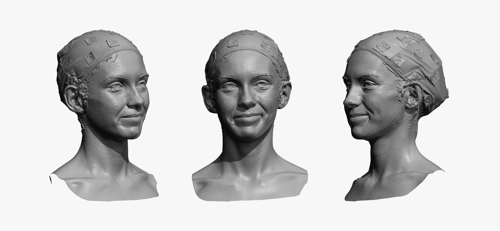 Athena Human Head Cheek 3D Model - TurboSquid 1667250