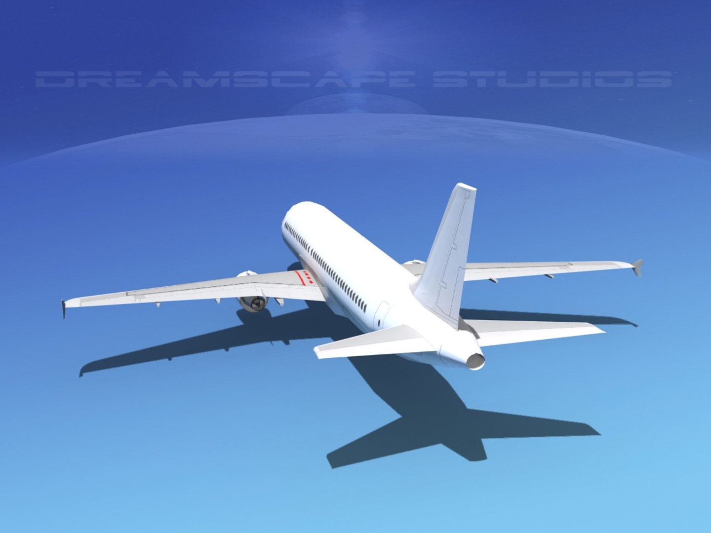 3d Max A320 Airbus