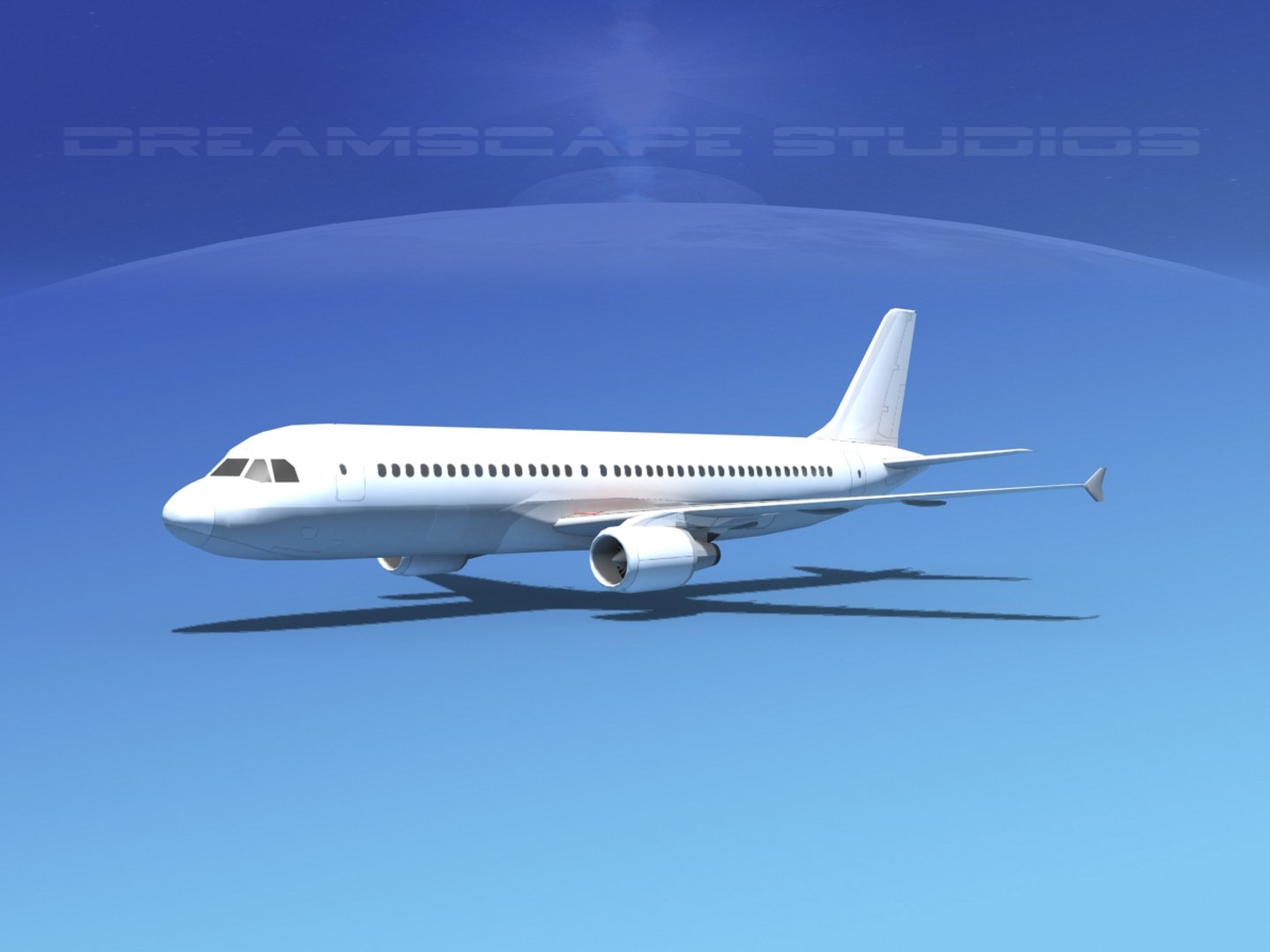 3d Max A320 Airbus